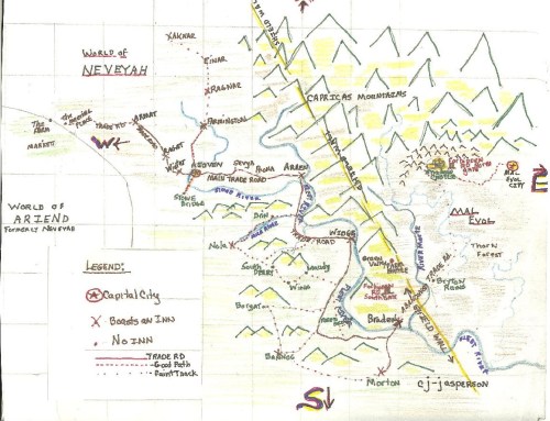 Maps—Managing Scope Creep #amwriting #worldbuilding | Life in the Realm ...