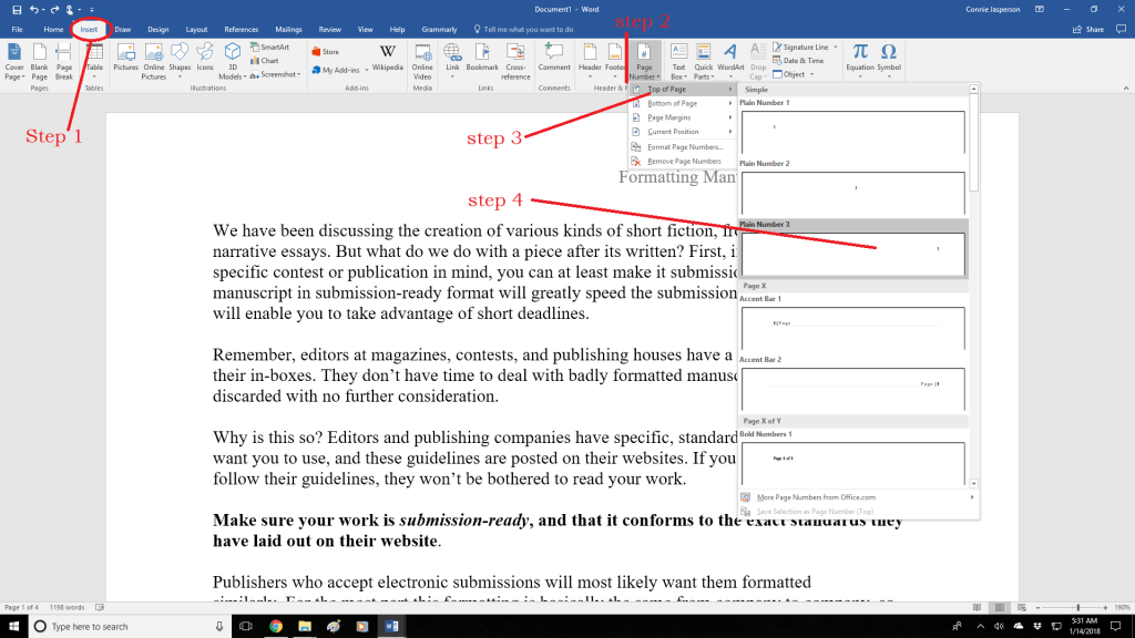 Formatting Short Stories for Submission #amwriting | Life in the Realm ...