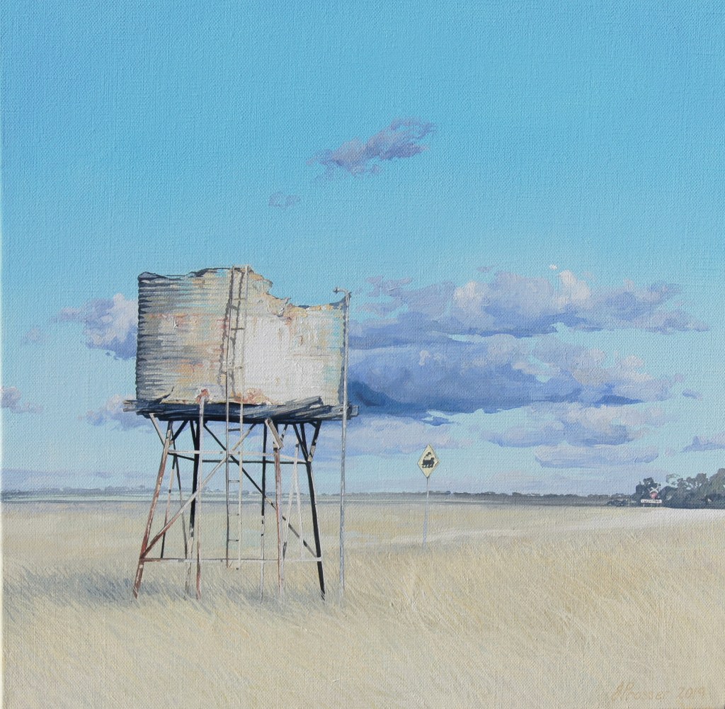 #FineArtFriday: Old Water Tank by Jaime Prosser | Life in the Realm of ...